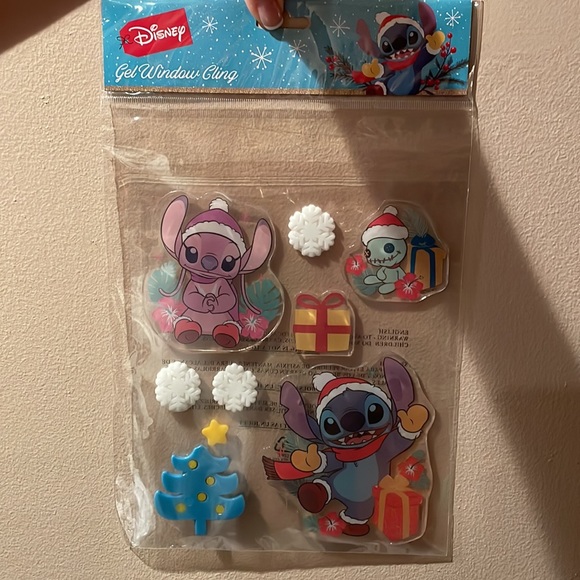 Disney | Holiday | Disney Stitch Gel Window Clings New | Poshmark